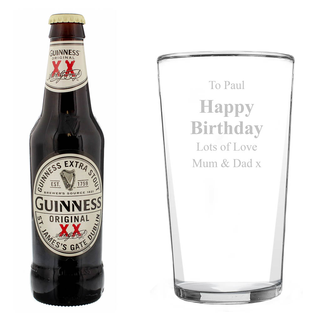 Personalised Guinness Gift Set