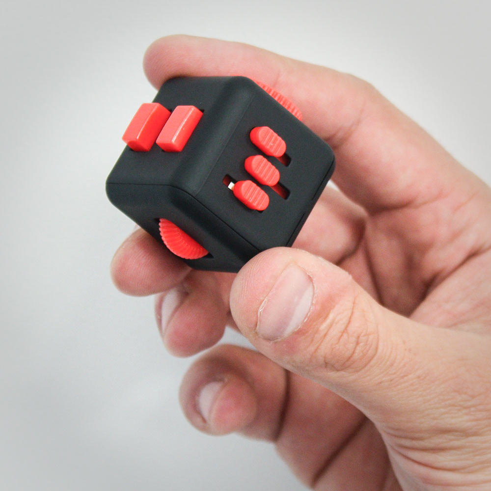 Twiddle Cubes V2 Black and Red