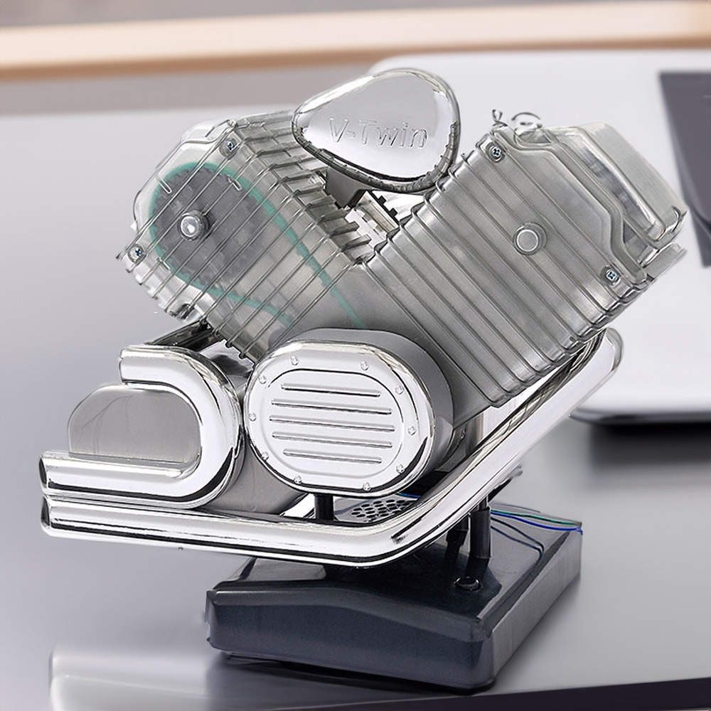 V-Twin Motorcycle Engine Construction Kit