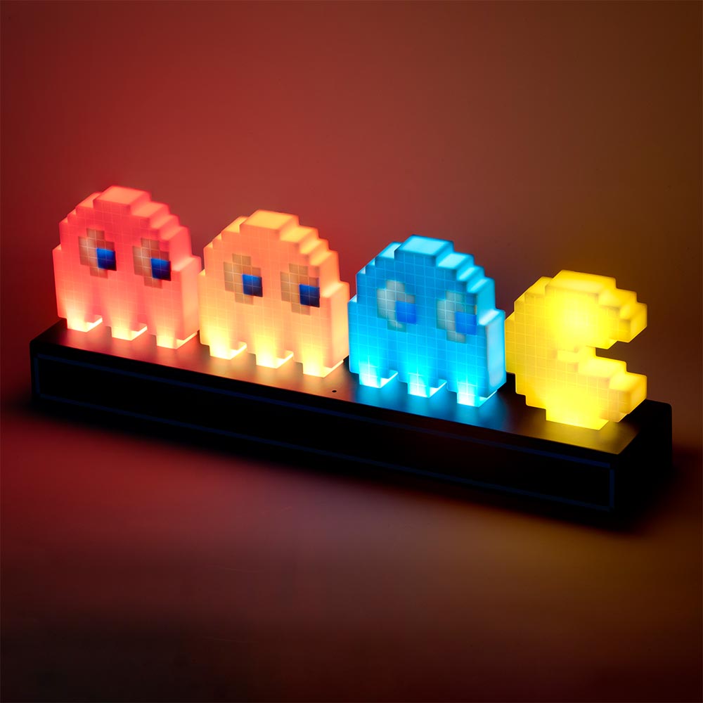 Pac-Man Icons Desk Lamp