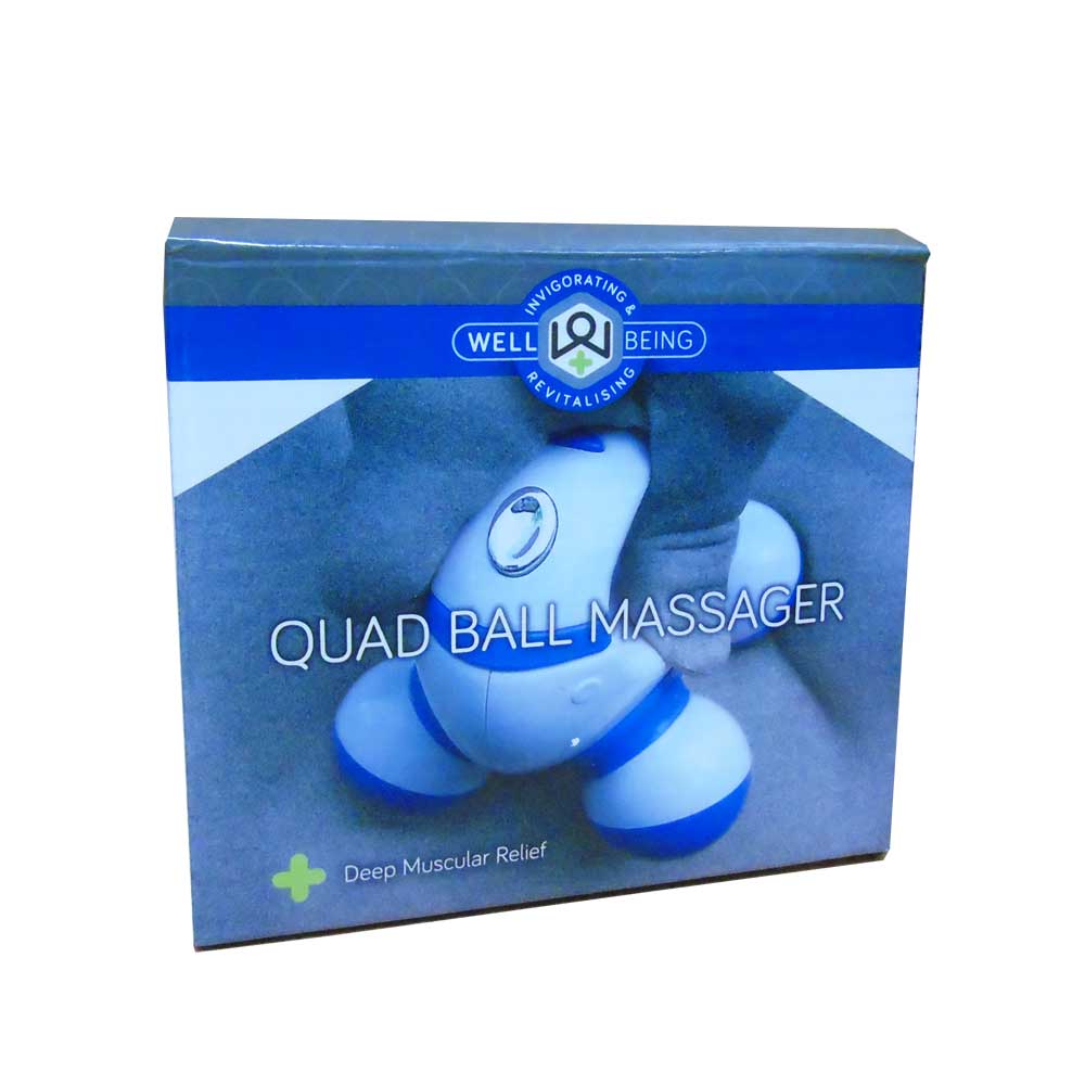 Quad Ball Massager - Battery-powered Handheld Massager