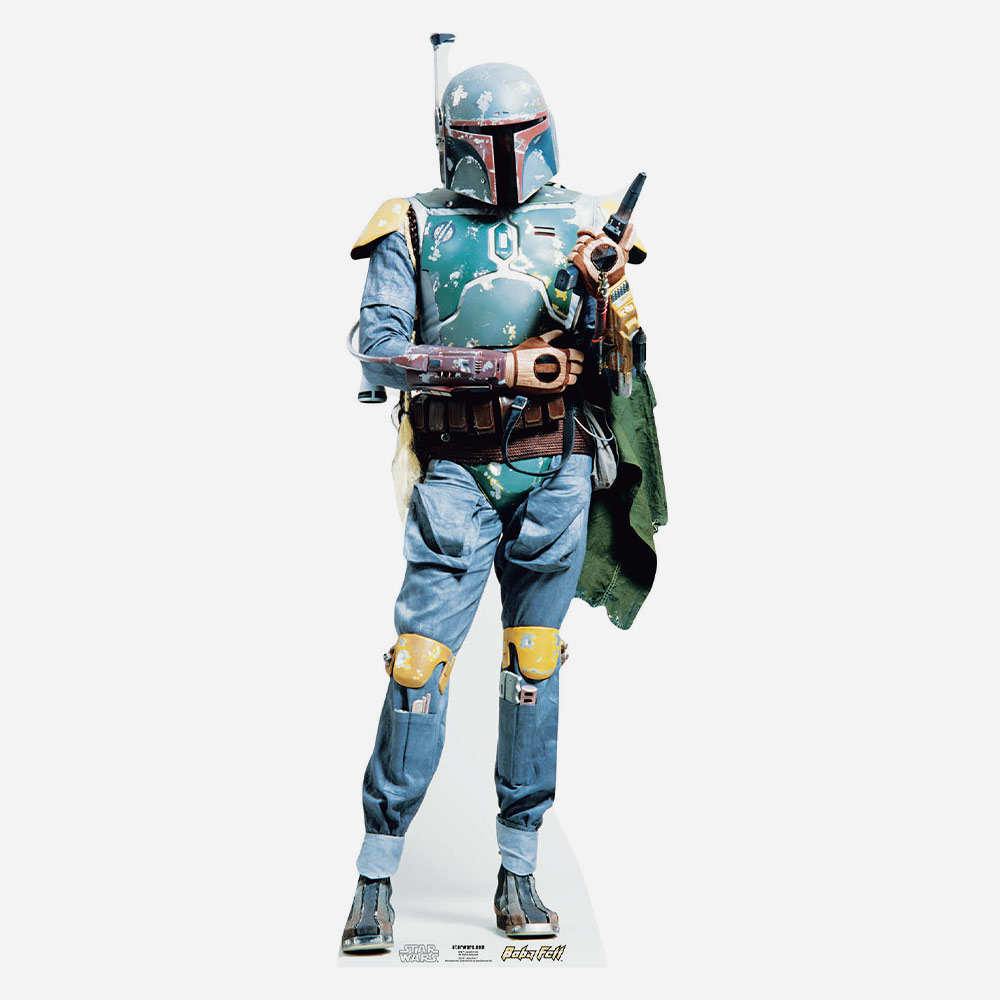 Star Wars Boba Fett Lifesize Cardboard Cutout