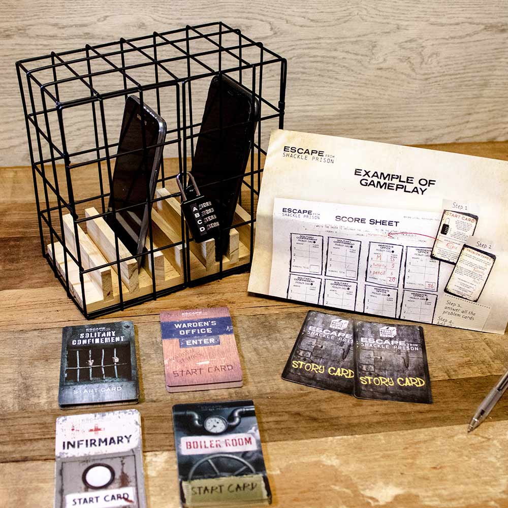 Phone Escape Room – Escape from Shackle Prison