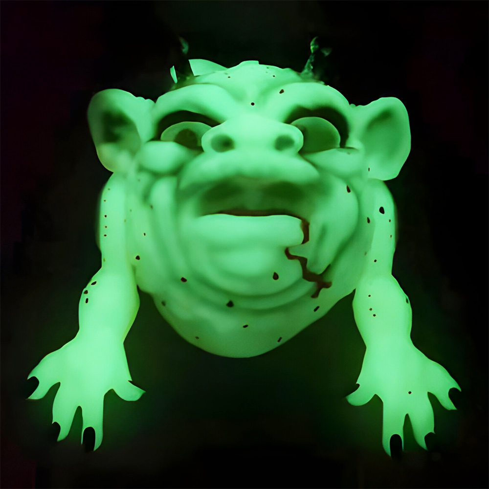 Boglins Zombie Zonk Hand Puppet – Glow in the Dark