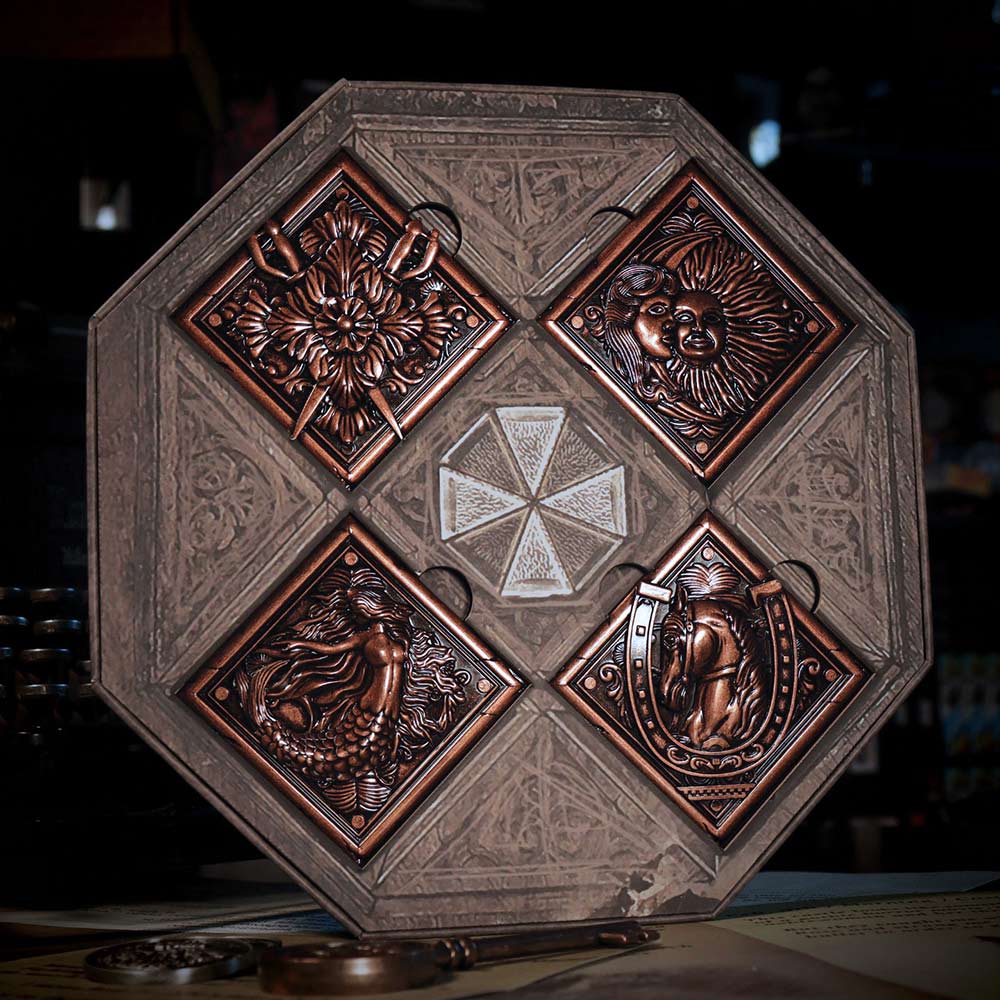 Resident Evil House Crest Medallion Replica Set – Limited Edition