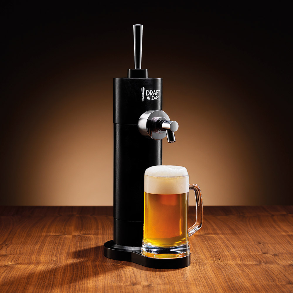 Draft Wizard Ultrasonic Frothing Beer Dispenser - Only at Menkind!