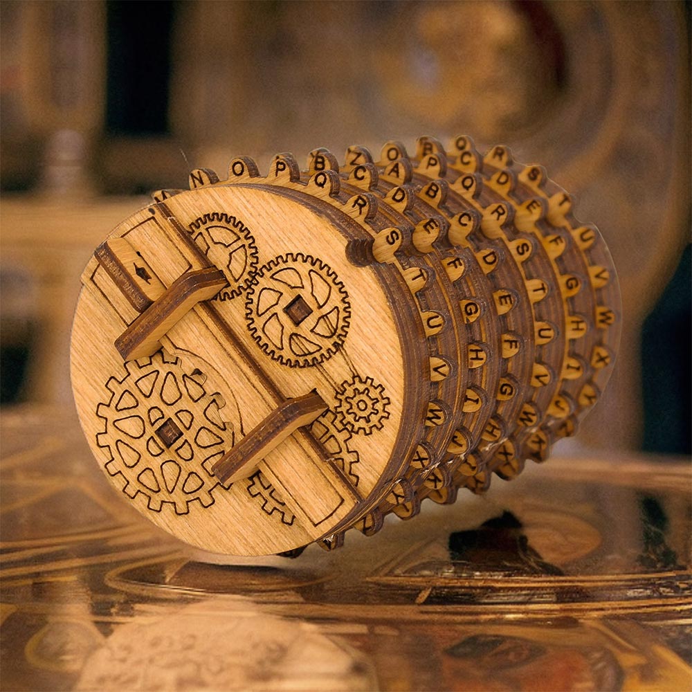 Build Your Own Kryptos Wooden Cryptex