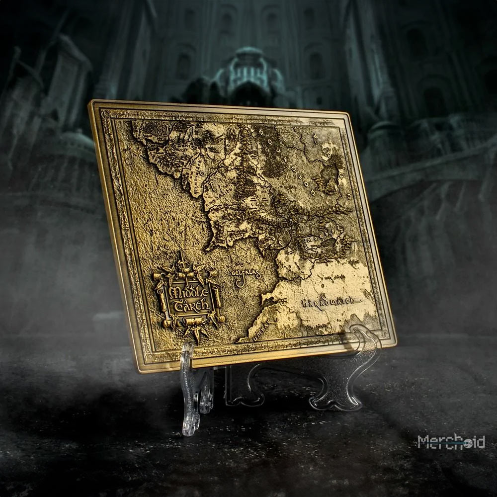Lord of the Rings: Middle Earth Metal Map