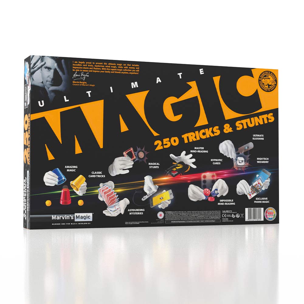 Ultimate Magic 250 Tricks & Stunts Set