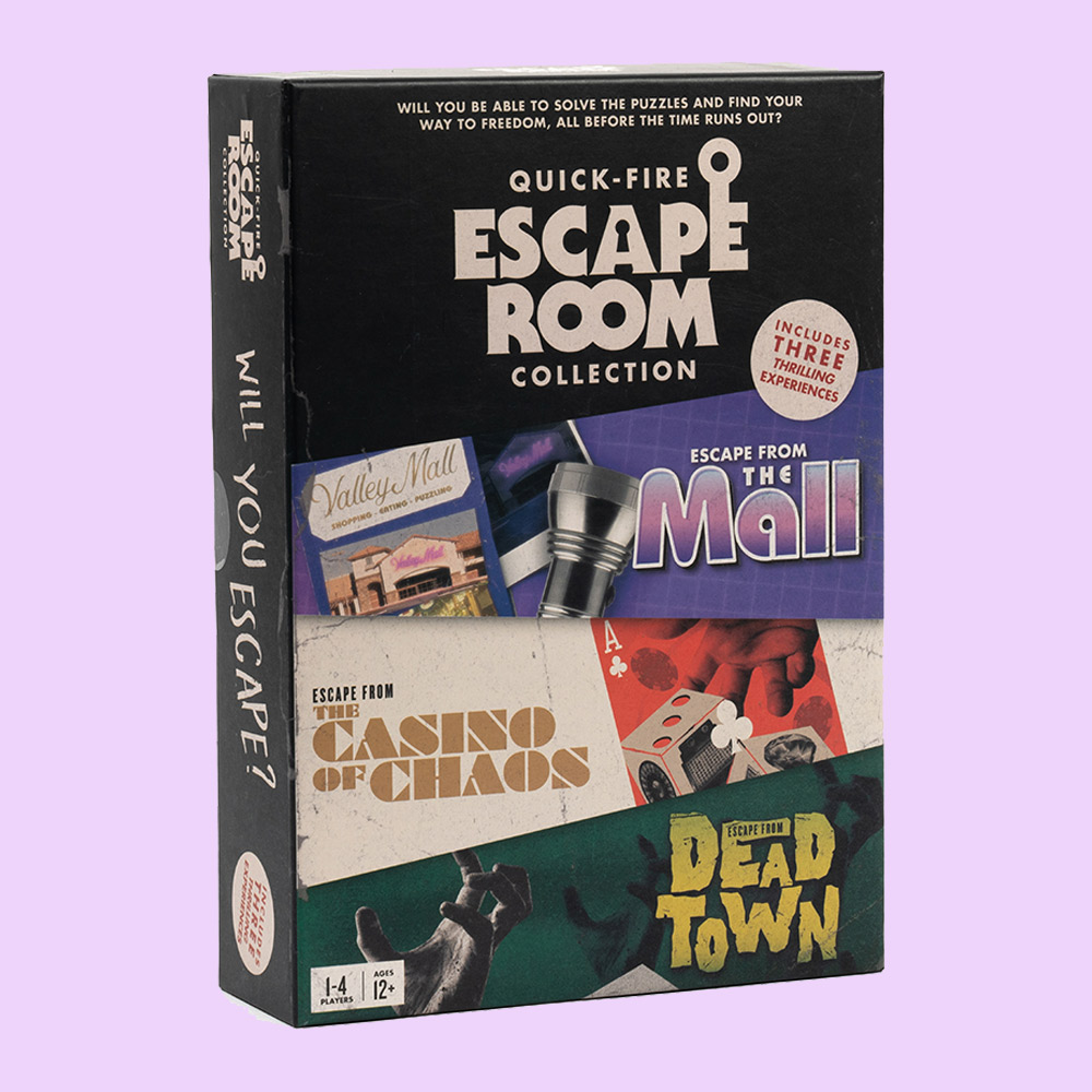 Escape Room Quickfire Set of 3 by Professor Puzzle - Only at Menkind!