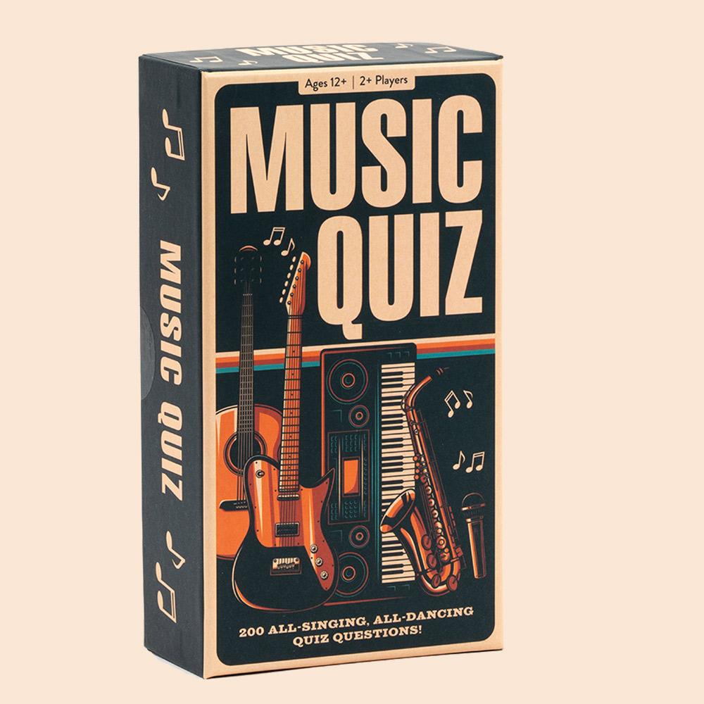 Music Quiz by Professor Puzzle - Only at Menkind!