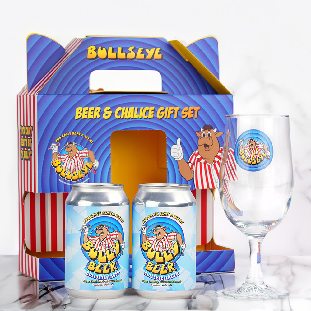 Bully Beer Gift Box Lagers and Chalice