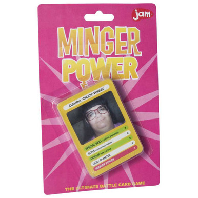 Minger Power Top Trump Card Game - Buy now from Menkind!