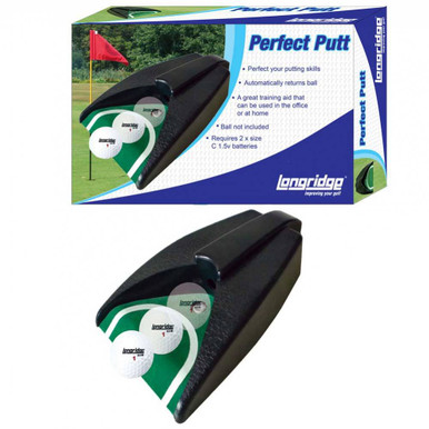 Black Auto Putt Golf Ball Returner | A Golfers Must Have
