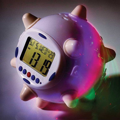 Jumping Alarm Clock gives you a buzzing wake up call