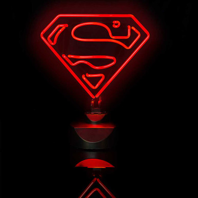 Superman Neon Light. For fans of the Man of Steel.