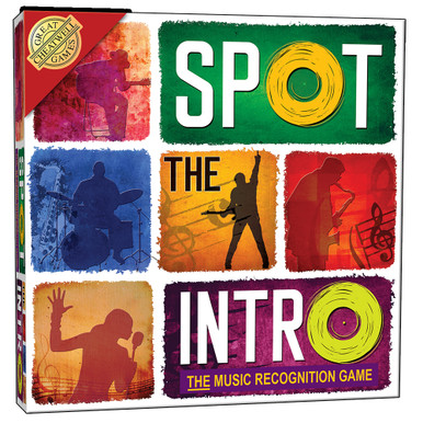 Spot the Intro Board Game. CD Music Recognition Game 2014 version
