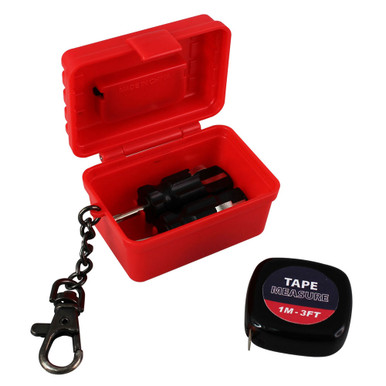 Mini Tool Kit - Featuring Screwdrivers & 1M Measuring Tape