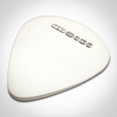 Personalised Sterling Silver Plectrum - Silver Plectrum Gift
