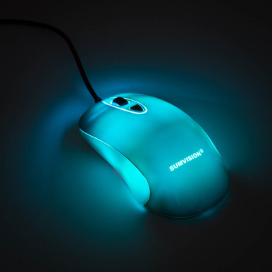 Plasma Mouse Fully Illuminated LED Fully Adjustable 4000 DPI Gaming Mouse