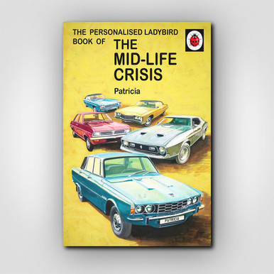Personalised The Mid-life Crisis: Book for Her - Official Ladybird Book