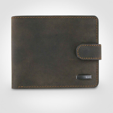 Storm Newport Wallet Brown - Simple RFID protection wallet