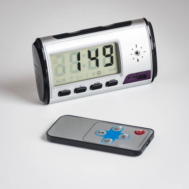 Covert Alarm Clock Camera - Clock Everything
