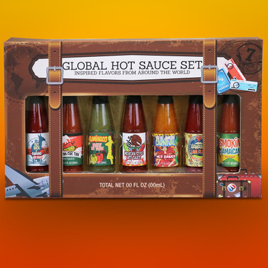 Global Hot Sauce Set of 7