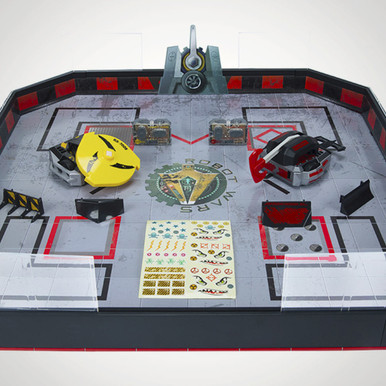 Robot Wars Arena – Battle Ring Pack with 2 Robots