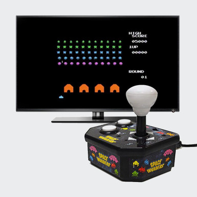 Space Invaders Arcade Style Plug and Play TV Joystick