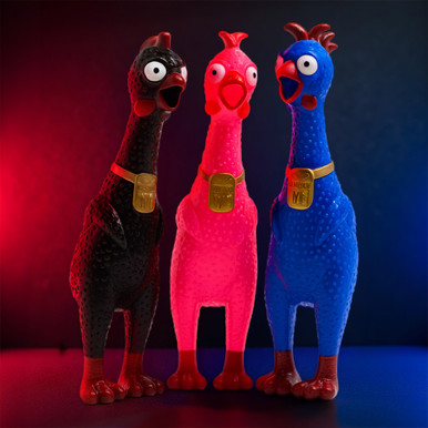 Crazy Rubber Chicken with Super Loud Squark! | Menkind