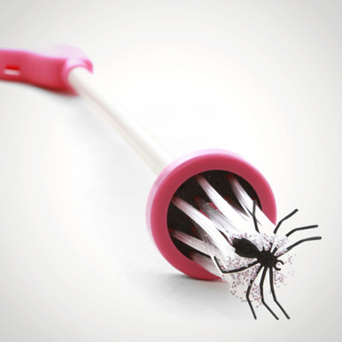 Spider Catcher in Pink - Harmlessly Catches Spiders