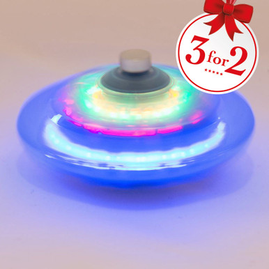 LED Light Up Infinity Spinning Top