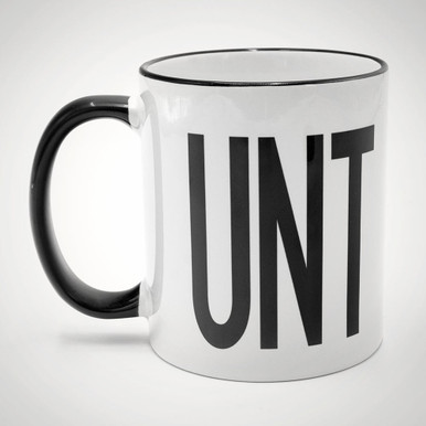 Black and White Unt Mug
