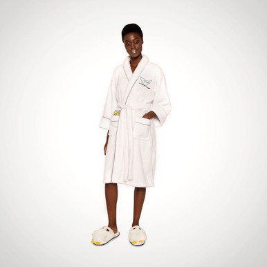 Hedwig Harry Potter Sparkly Fleece Robe
