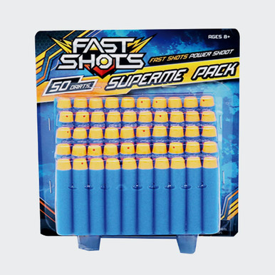 Fast Shots Foam Dart Refill Pack – 50 Darts