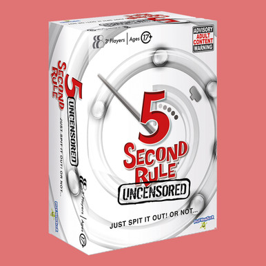 5 Second Rule: Uncensored Adult Party Game | Menkind