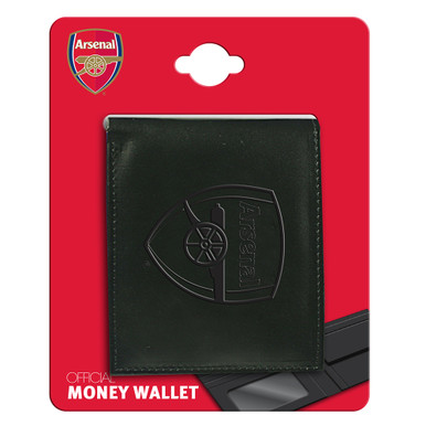 Arsenal FC Black Leather Wallet | Stylish & Practical