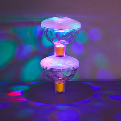 Underwater Light Show Bath Disco Lights - Set Of 2