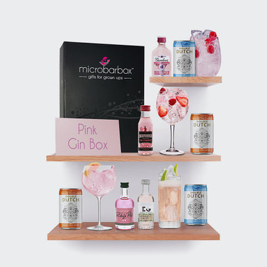 MicroBarBox Pink Gin and Tonic Box