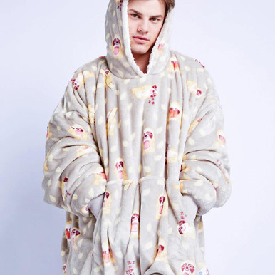 Sloth Oodie Hooded Blanket