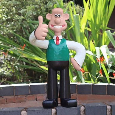 Wallace & Gromit - Wallace Metal Sculpture | Menkind