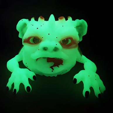Boglins Zombie Zort Hand Puppet – Glow in the Dark