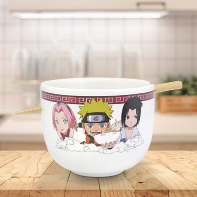 Naruto Shippuden Ramen Bowl and Chopsticks