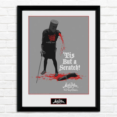 Monty Python Black Knight Framed Print
