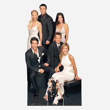 Friends Group Lifesize Cardboard Cutout | Menkind