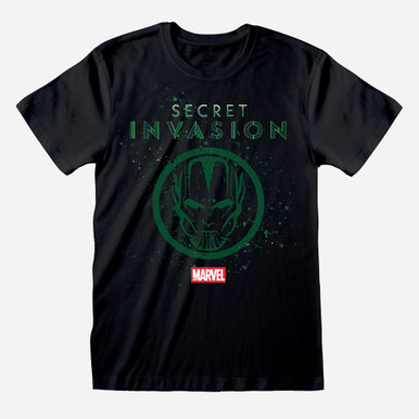 Marvel Secret Invasion Series Icon Logo T-Shirt