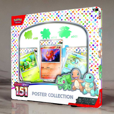 Pokémon Scarlet & Violet 151 Poster Collection