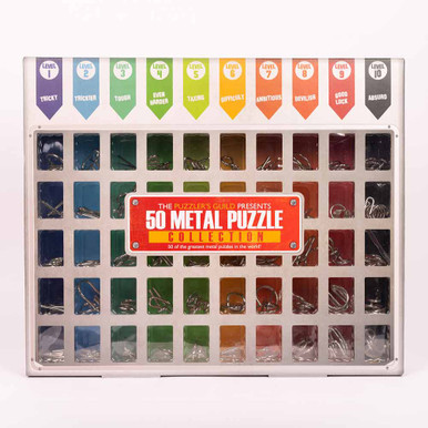 Professor Puzzle 50 Metal Puzzles | Menkind