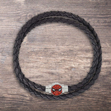 Marvel Spider-Man Woven Double Wrap Bracelet